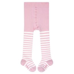 Falke Strickstrumpfhose Stripe aus kuschelweicher Baumwolle