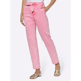 Heine Bequeme Jeans, rosa