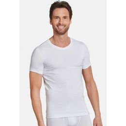 Schiesser Unterhemd Long Life Cotton (1-St) Unterhemd / Shirt Kurzarm
