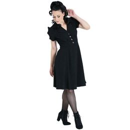 Hell Bunny A-Linien-Kleid Vera Lynn Retro Vintage Swingkleid Rockabilly