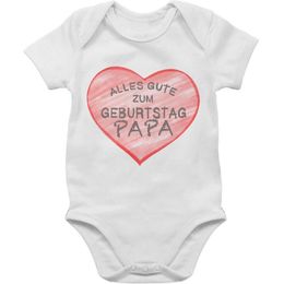 Shirtracer Shirtbody Alles gute zum Geburtstag Papa Sprüche Baby