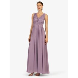 Kraimod Abendkleid mit Mesh und Spitze