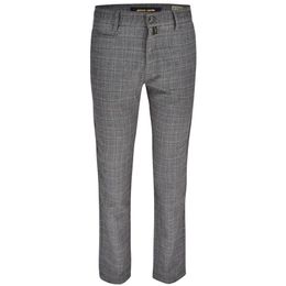 Pierre Cardin 5-Pocket-Jeans Pierre Cardin LYON grey blue checkered chino 33747 4803.85