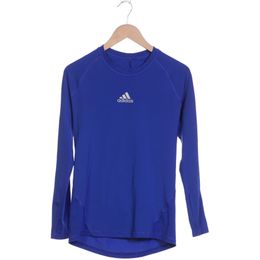 Adidas Herren Langarmshirt, blau, Gr. 48