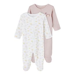 name it Schlafoverall NBFNIGHTSUIT 2P W/F VIOLET RAINBOW