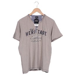 Lerros Herren T-Shirt, grau, Gr. 54