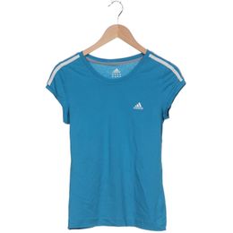 Adidas Damen T-Shirt, blau, Gr. 38