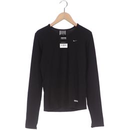 Nike Damen Langarmshirt, schwarz, Gr. 34