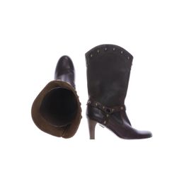 Zara Damen Stiefel, braun, Gr. 39