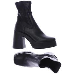 Pull&Bear Pull & Bear Damen Stiefelette, schwarz