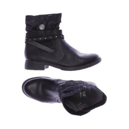 Jana Damen Stiefelette, schwarz