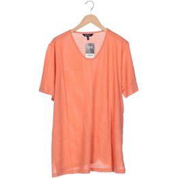 Ulla Popken Damen T-Shirt, orange, Gr. 50