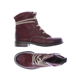 Rieker Damen Stiefelette, bordeaux, Gr. 37