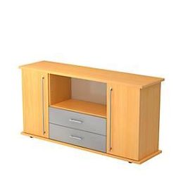 Sideboard mit 2 Schubladen, Buche