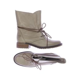 Tamaris Damen Stiefelette, beige, Gr. 36