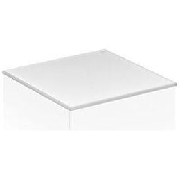 KEUCO Royal Reflex Kristallglas-Abdeckplatte 34010519000 80,5 x 1 x 33,8 cm, weiß lackiert