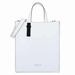 Liebeskind Berlin Liebeskind Paperbag Handtasche M Leder 29 cm offwhite