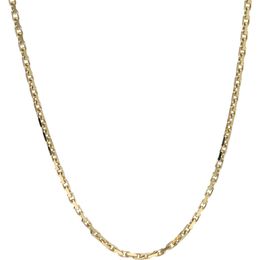 Kette ohne Anhänger Luigi Merano "Ankerkette, massiv, Gold 585" Halsketten Gr. 60 cm, Gelbgold 585, goldfarben (gold> <) Herren Ketten ohne Anhänger