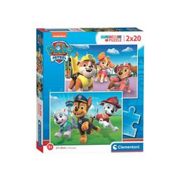 Clementoni Jigsaw Puzzle Paw Patrol 2x20st. Boden