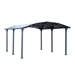 Palram Canopia Tucson Aluminium-Pavillon 3,6 x 5 m grau
