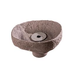 GreenLife Springbrunnen-Set f&uuml;r den Dekor-Regenspeicher "Hinkelstein", granitrot