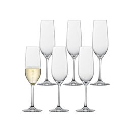 Schott Zwiesel Sektgläser mit Moussierpunkt Viña 227 ml 6er Set