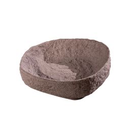 GreenLife Pflanzschale f&uuml;r Dekor-Regenspeicher Hinkelstein granitrot