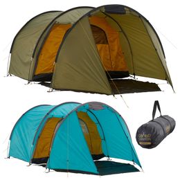 Grand Canyon Tunelzelt Robson 3 Personen Zelt Familien Camping Leicht Vorraum Farbe: Capulet Olive