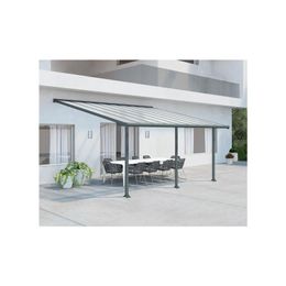Palram - Canopia Olympia Terrassen&uuml;berdachung anthrazit B 546 x H 305 x T 295 cm