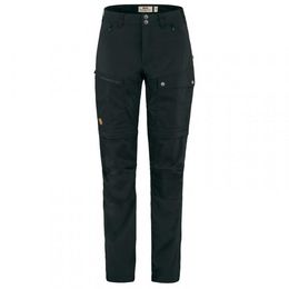 Fjällräven Fjällräven - Women's Abisko Midsummer Zip Off Trousers - Zip-Off-Hose Gr 36 - Regular schwarz