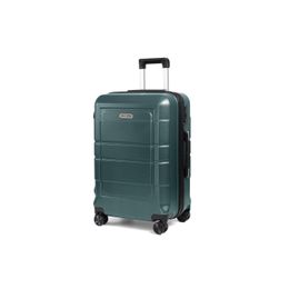 TAN.TOMI Hartschalen-Trolley Koffer Mittelgroß Hartschalen-Koffer PC ABS Reisekoffer Handgepäck