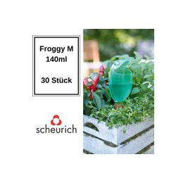 Scheurich Bewässerungssystem Froggy M 30x Grün 140 ml Füllmenge Wasserspender