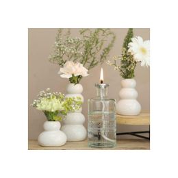 Annastore Dekovase 12 x Vasen / Glasflaschen / Korken oder Öllampe Tischvasen Blumenvase