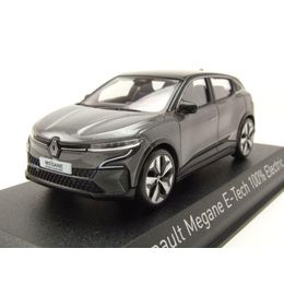 Norev Modellauto Renault Megane E-Tech 100% Electric 2022 grau schwarz Modellauto 1:43
