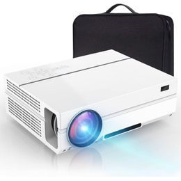 HOPVISION Native 1080P Full HD LED Video Portabler Projektor (7500 lm