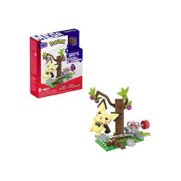 Mattel® Konstruktionsspielsteine MEGA Pokémon Pichus Wald-Futtersuche