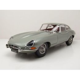 Norev Modellauto Jaguar E-Type Coupe 1962 grau metallic Modellauto 1:12 Norev