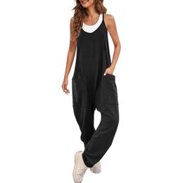 FIDDY Jumpsuit Overall für Damen