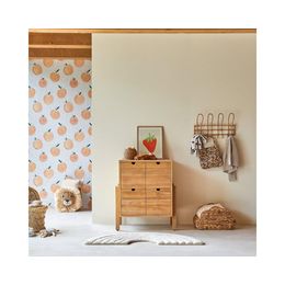 Tikamoon Jugendzimmer-Set Lubin Kinderkommode aus Teak massiv