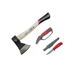 siwitec Axt GESCHENK SETS MIT 4IN1 SCHÄRFER UND UNIVERSALMESSER