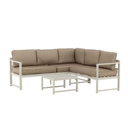 ebuy24 Gartenlounge-Set Salvador Lounge-Set 2 Teile beige