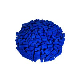 Lego® Spielbausteine Lego® 2x4 Steine Hochsteine Blau