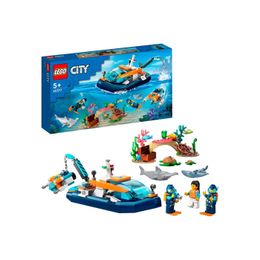Lego® Konstruktionsspielsteine City Meeresforscher-Boot