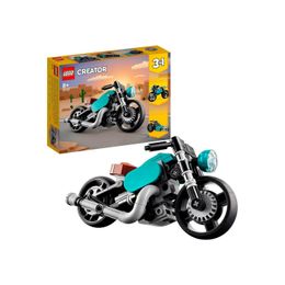 Lego® Konstruktionsspielsteine Creator 3-in-1 Oldtimer Motorrad