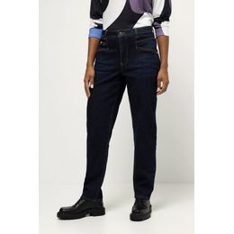 Gina Laura Regular-fit-Jeans Karotten-Jeans weite Passform 5-Pocket-Form