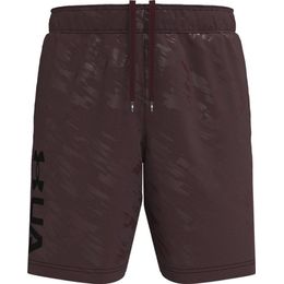 Under Armour® Funktionsshorts UA WOVEN EMBOSS SHORTS CHESTNUT RED