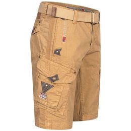 Geographical Norway Shorts Cargo Shorts kurze Hose knielang Short Bermuda Sommer Urlaub Freizeit