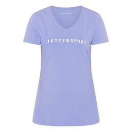 JETTE SPORT Print-Shirt mit Logo-Pigment-Print