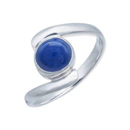 mantraroma Silberring 925er Silber mit Lapis Lazuli