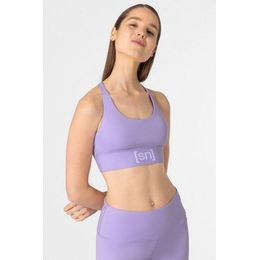 super.natural Sporttop für Damen aus Merino W SUPER TOP mit gekreuzten Trägern am Rücken